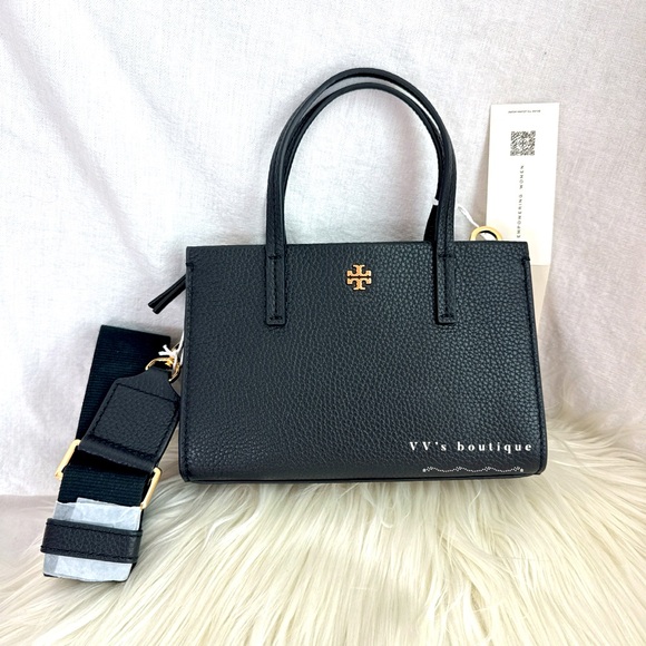 Tory Burch | Bags | Nwt Tory Burch Blake Mini Tote Crossbody Pebble ...